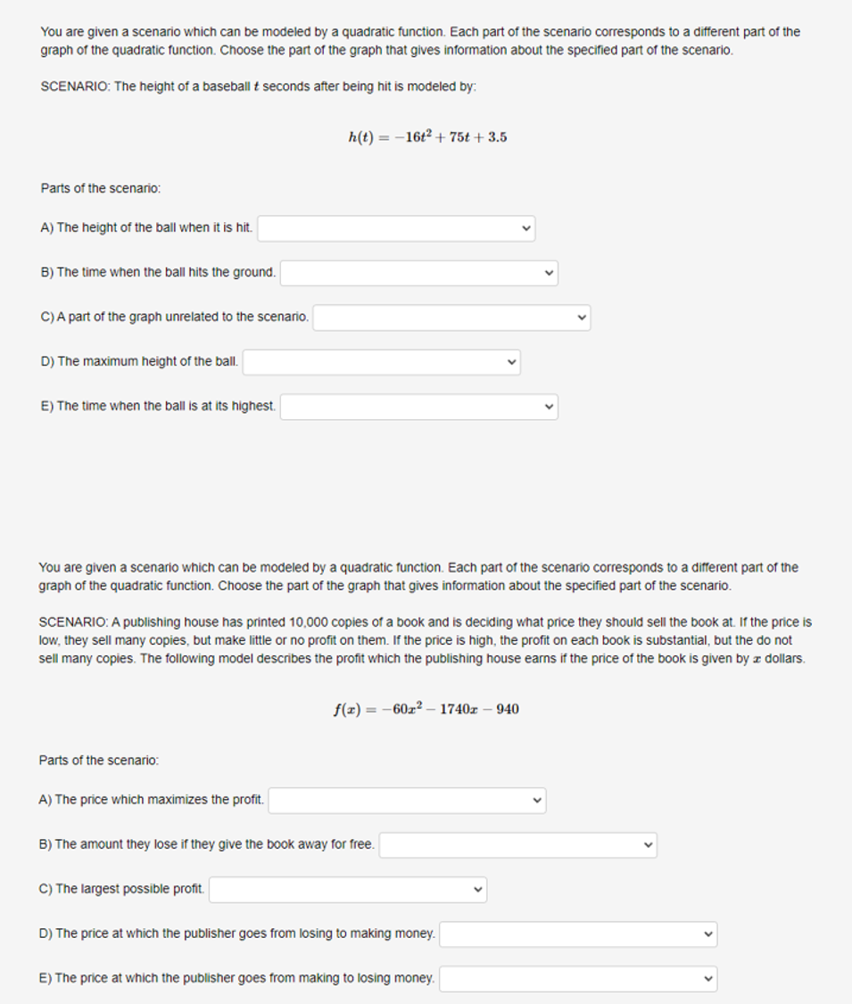 Solved You are given a scenario which can be modeled by a | Chegg.com