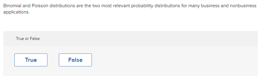 Solved Binomial and Poisson distributions are the two most | Chegg.com