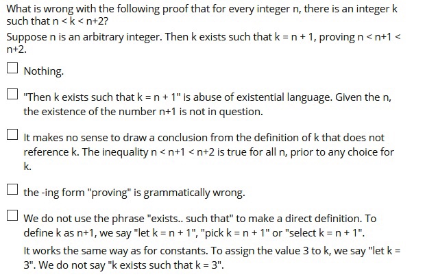 Solved What Is Wrong With The Following Proof That For Every