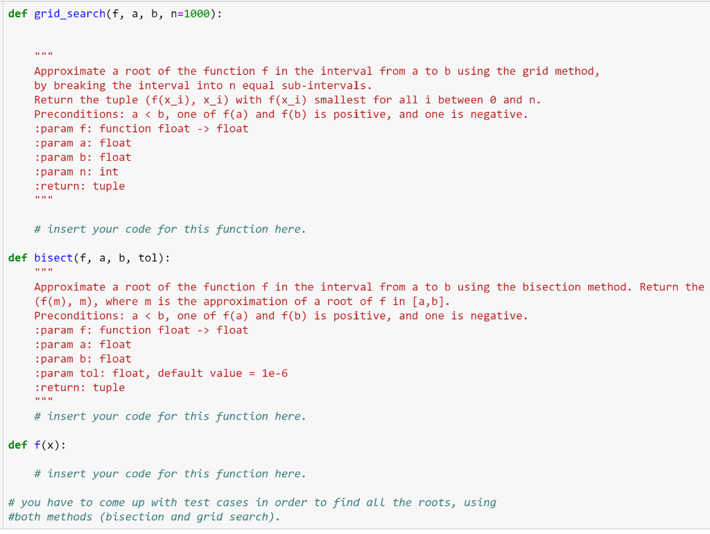 Solved 5. Use the bisection method and the grid search | Chegg.com