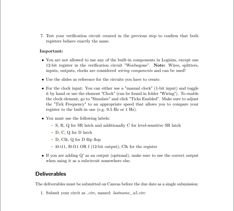 SER232 - Assignment 5 (10 Points] Description This | Chegg.com
