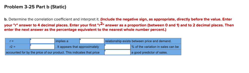 Solved Problem 3-25 (Static) [The following information | Chegg.com