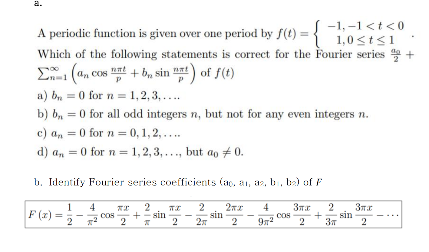 Solved a. = { -1,-1 | Chegg.com