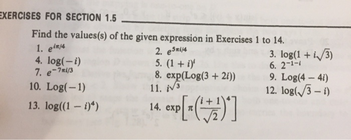 Solved XERCISES FOR SECTION 1.5 Find the values(s) of the | Chegg.com Solved XERCISES FOR SECTION 1.5 Find the values(s) of the | Chegg.com