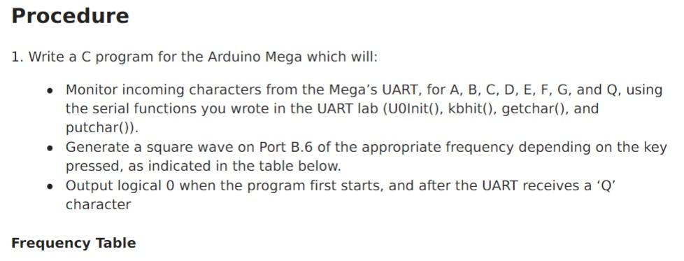 Solved Interrupts and Timers Expectations 1. Must be | Chegg.com
