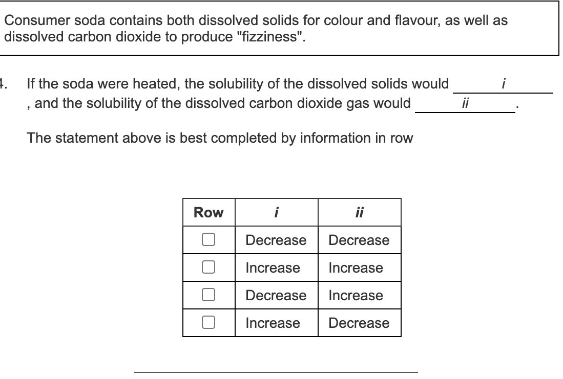 Solved Consumer soda contains both dissolved solids for | Chegg.com