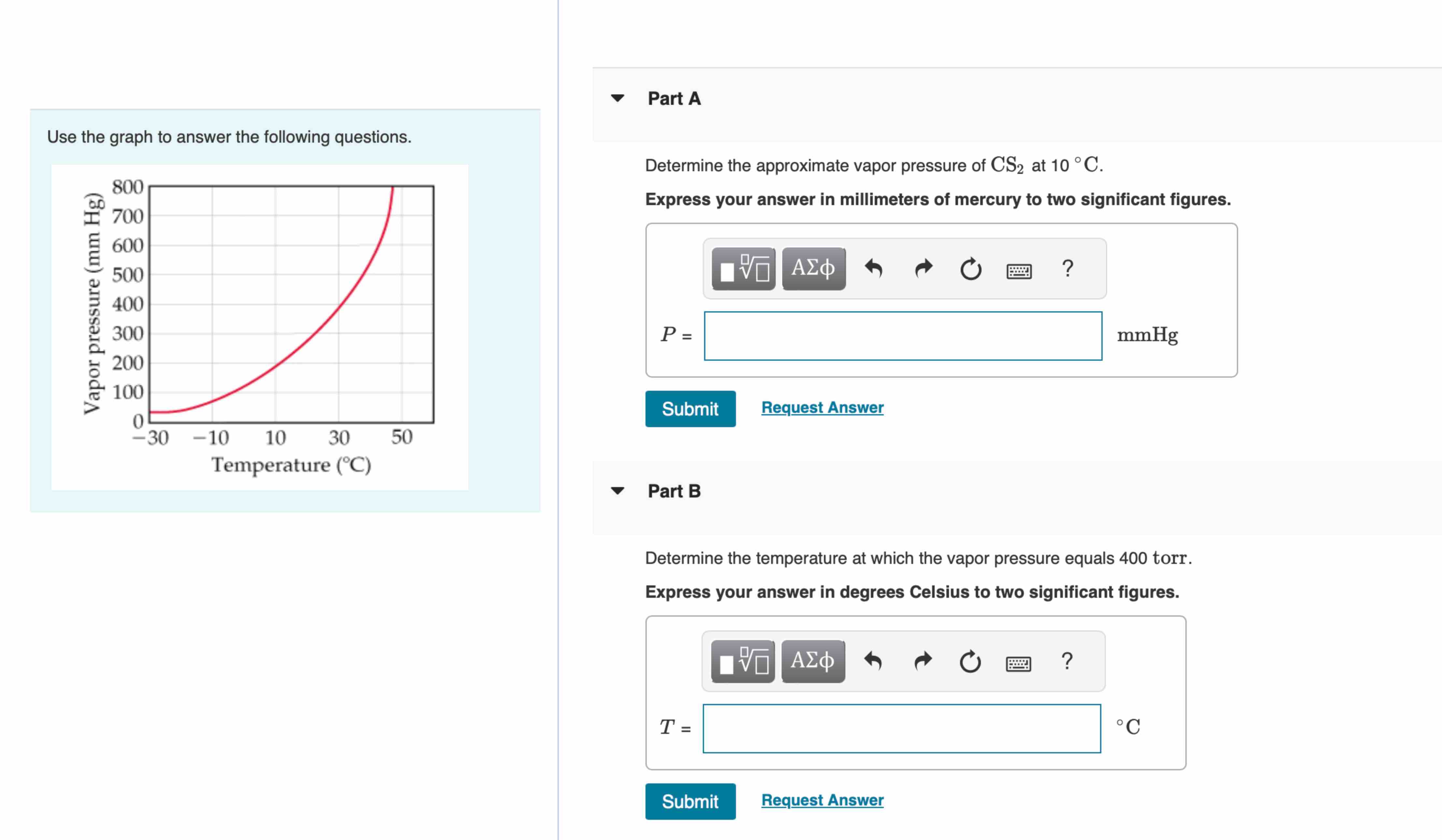 Solved Part AUse the graph to answer the following | Chegg.com
