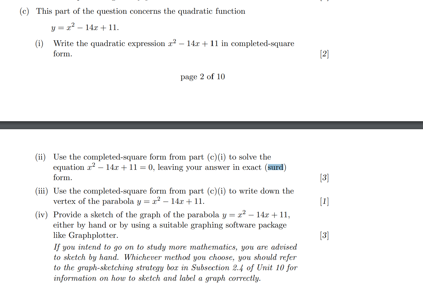 solved-c-this-part-of-the-question-concerns-the-quadratic-chegg