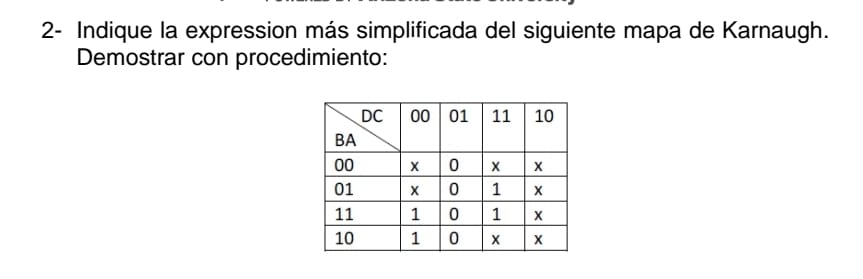 Solved Eng ﻿indicate The Most Simplified Expression Of The 2671