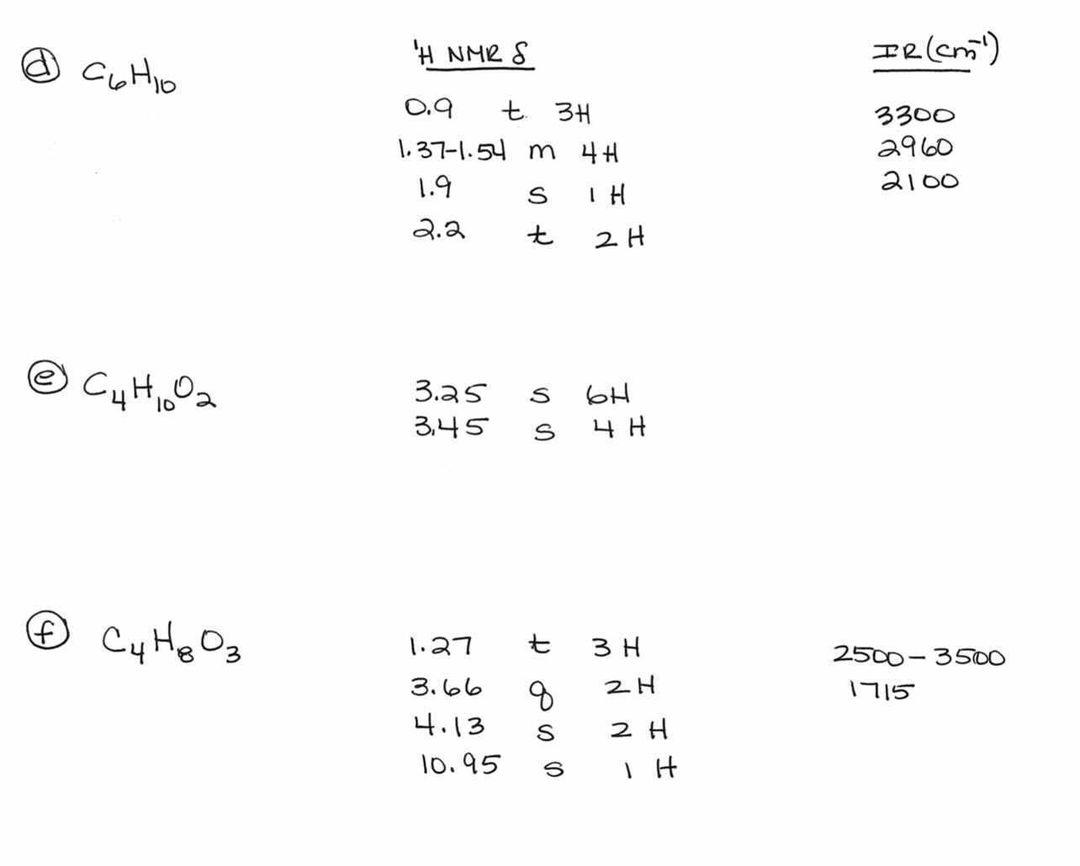 Solved X11. Draw a structure for each of the following | Chegg.com