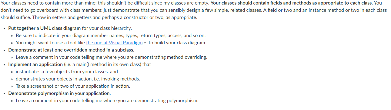 Solved • Implement Three Classes That Are Part Of An 