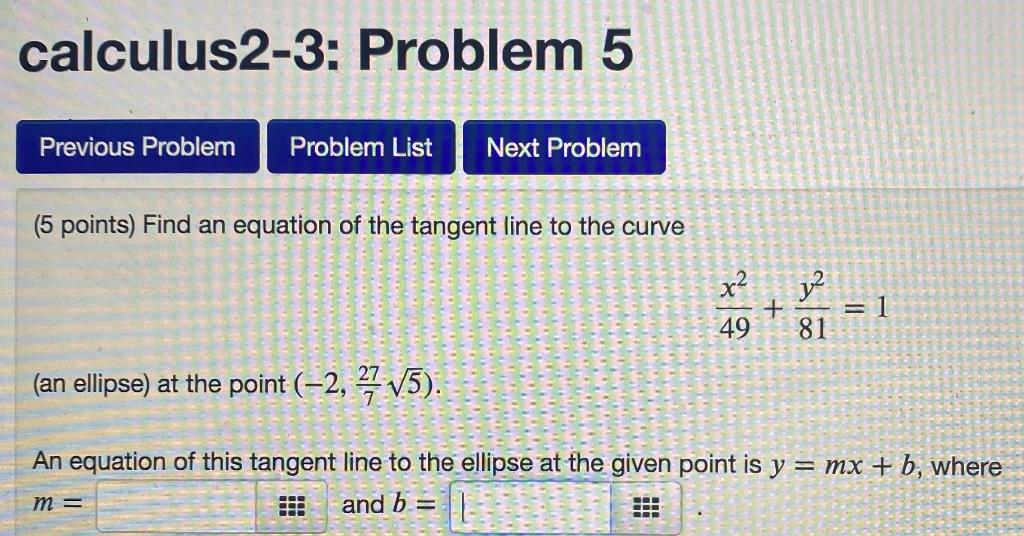 Solved calculus2-3: Problem 1 Previous Problem Problem List | Chegg.com