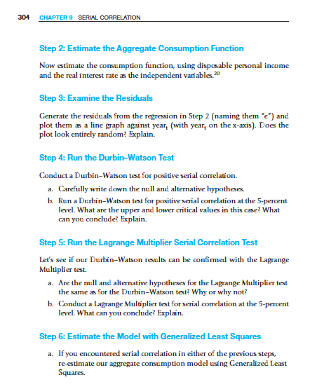 Appendix Econometric Lab 5 In This Lab Youll