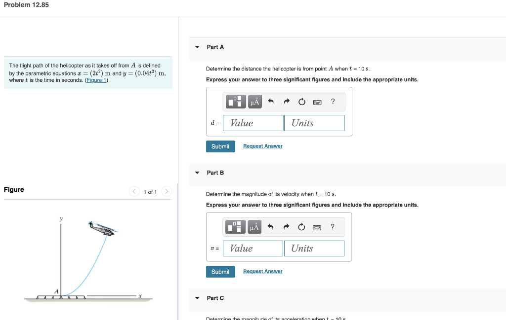 The flight path of the helicopter as it takes off | Chegg.com