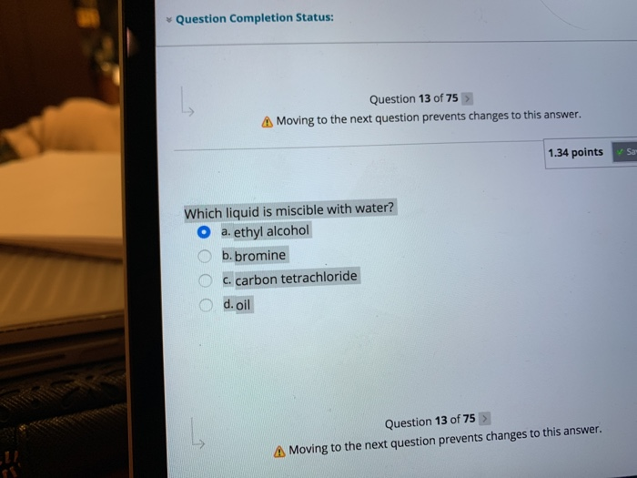 Solved Question Completion Status: Question 13 of 75 Moving | Chegg.com