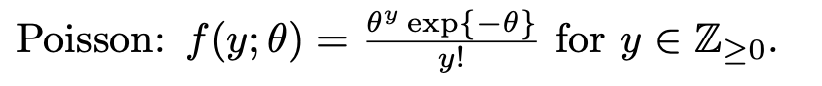 Solved Poisson: f(y;0) Oy exp{-0} for y E Z20- y! = Argue | Chegg.com