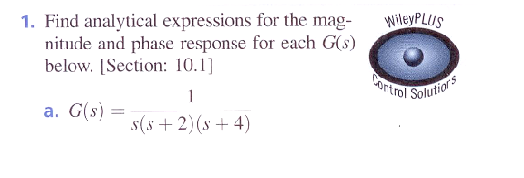 Solved Find analytical expressions for the mag-nitude and | Chegg.com