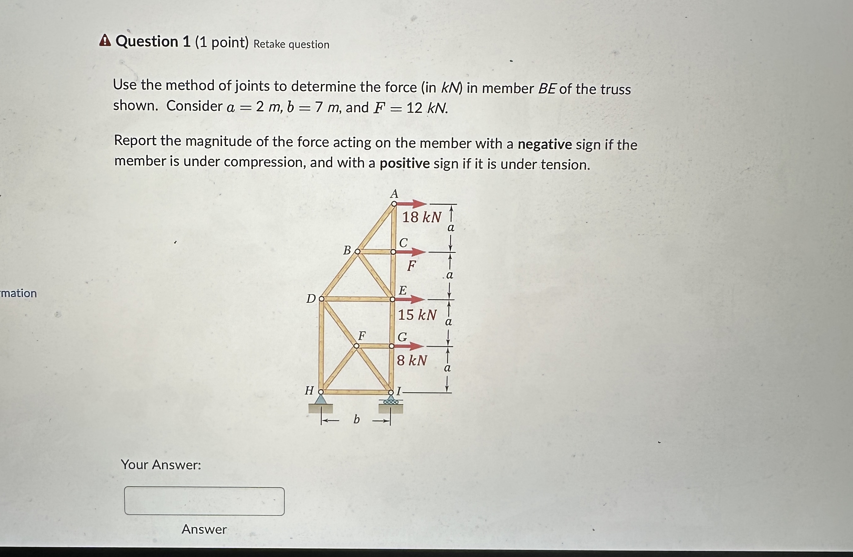 Solved Question 1 (1 ﻿point) ﻿Retake question Use the method | Chegg.com