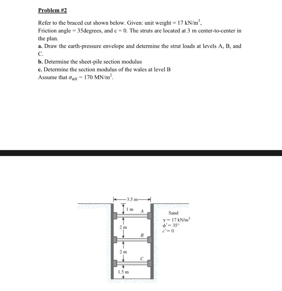 Solved Problem #2 Refer to the braced cut shown below. | Chegg.com