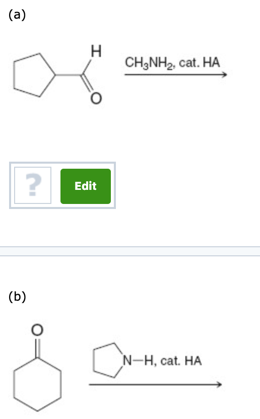 Solved CH3NH2, cat. HA Edit N-H, cat. HA NH2 (cat.) HA 2 | Chegg.com