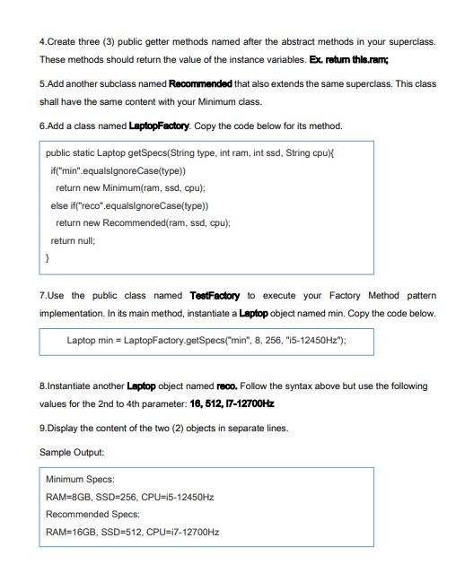 Solved abstract class Laptop \{ public abstract int | Chegg.com Solved abstract class Laptop \{ public abstract int | Chegg.com