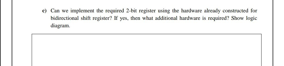 LAB TASK#2: Design and implement a 2-bit register, | Chegg.com
