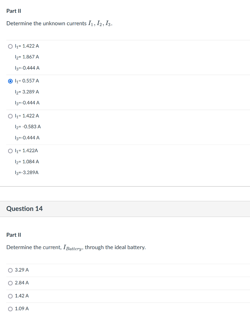 Solved Part II Kirchhoff's Laws. An unbalanced bridge | Chegg.com