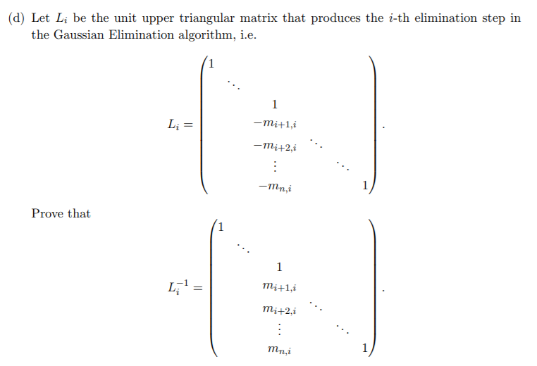 Solved 2. (a) Let A be an nxn upper or lower triangular | Chegg.com
