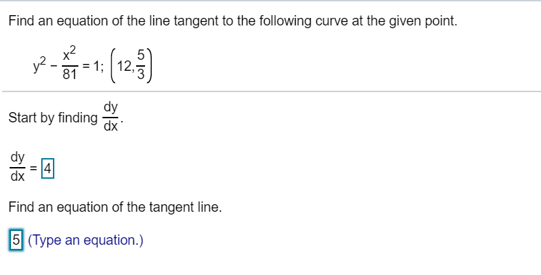 Solved Find an equation of the line tangent to the following | Chegg.com