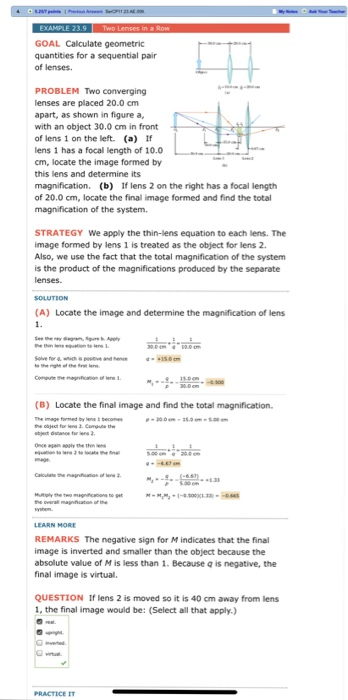 Solved GOAL Calculate geometric quantities for a sequential | Chegg.com