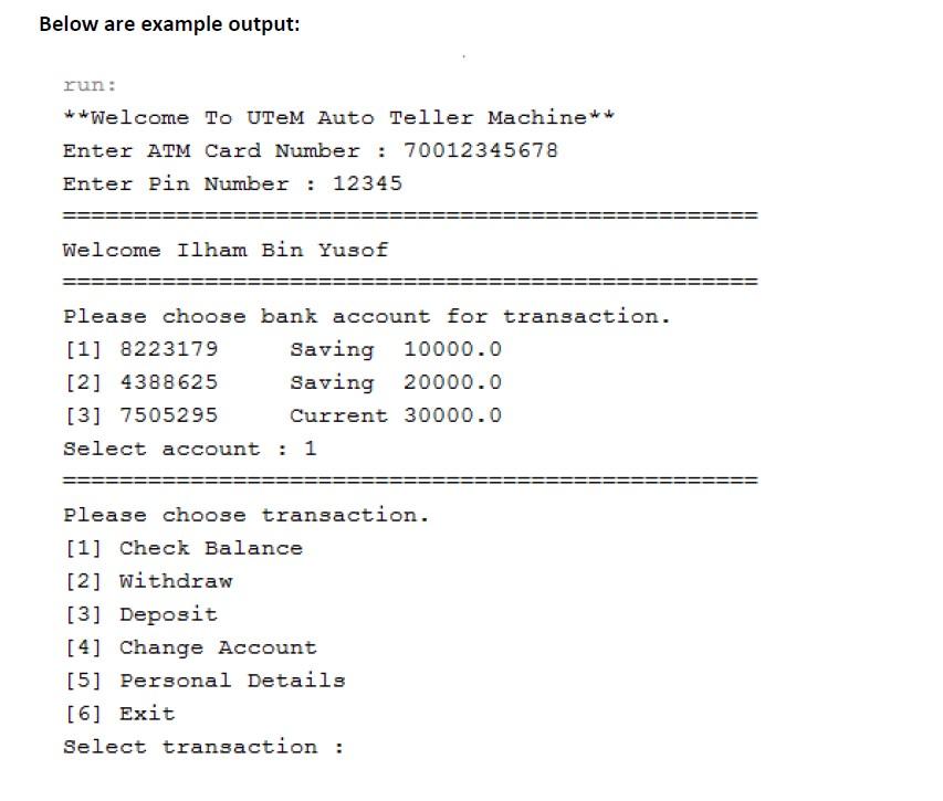 Solved AccountHolder can have multiple SavingAccount and | Chegg.com