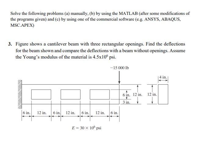 Please solve it manually(Finite Element Methods) and | Chegg.com