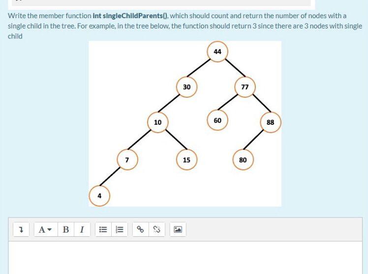Solved Consider the following BST and TNode class | Chegg.com