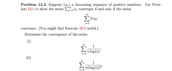 Solved Problem 12.2 is the question which needs to be | Chegg.com