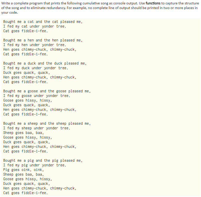Solved Write a complete program that prints the following | Chegg.com