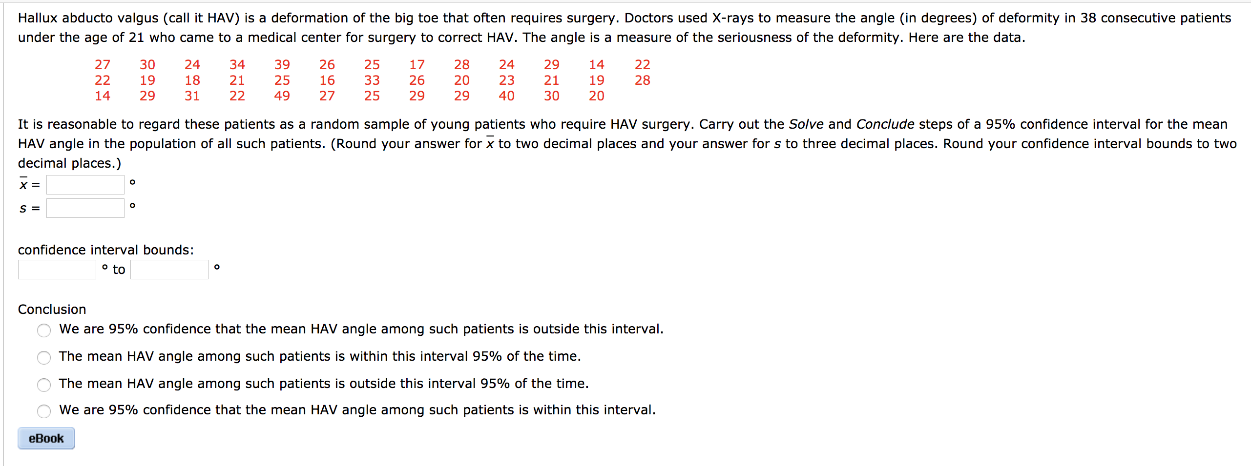Solved Hallux abducto valgus (call it HAV) is a deformation | Chegg.com