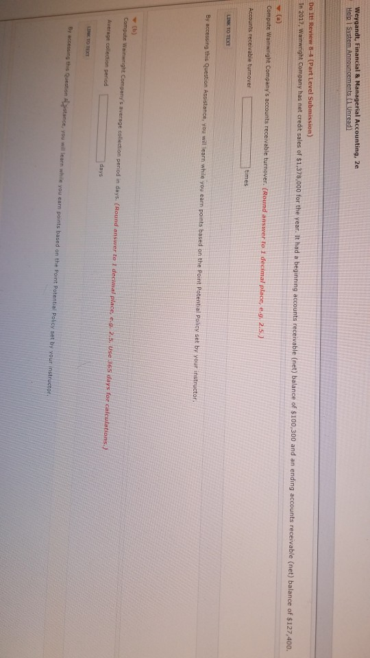 Solved Do It! Review 8-4 (Part Level Submission) In 2017, | Chegg.com
