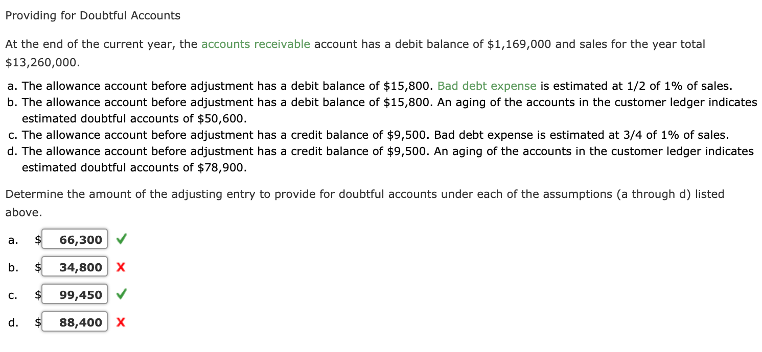 Solved Providing For Doubtful Accounts At The End Of The Chegg solved-providing-for-doubtful-accounts-at-the-end-of-the-chegg