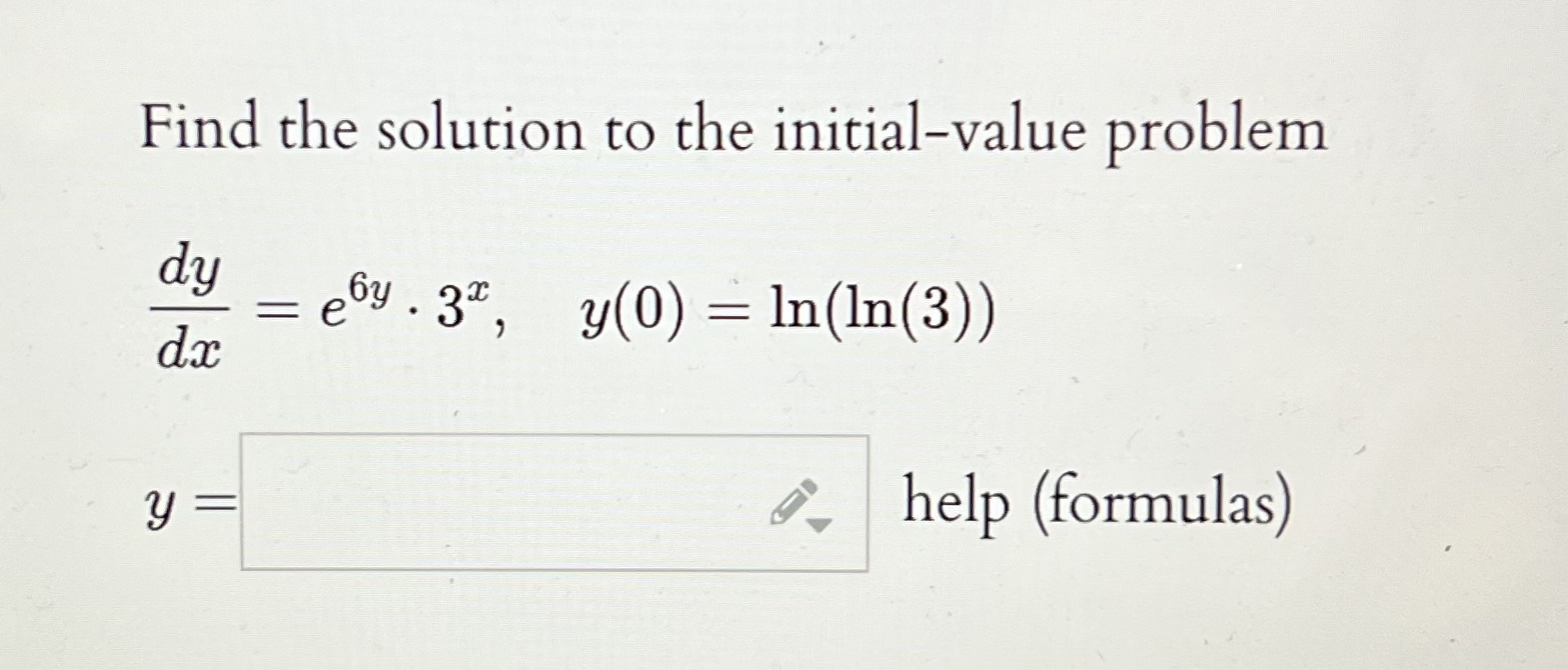 Solved Find the solution to the initial-value problem | Chegg.com