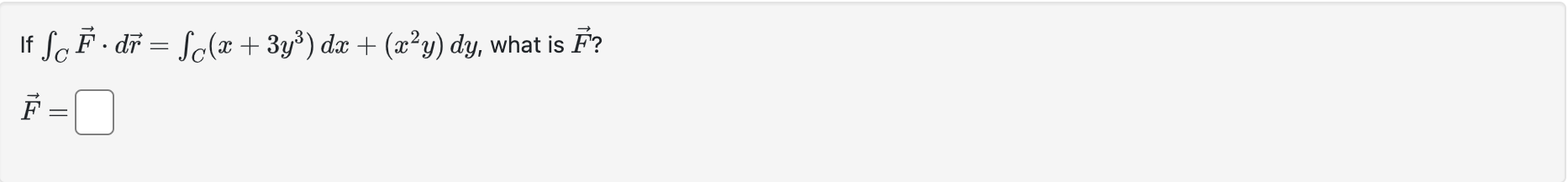 Solved If \\( \\int_{C} \\vec{F} \\cdot d | Chegg.com