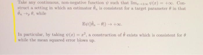 Solved > 0, while Take any continuous, non-negative function | Chegg.com
