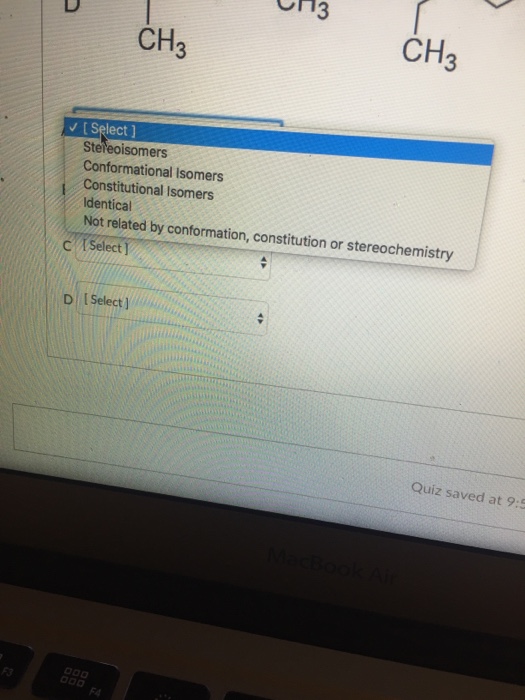 Solved Indicate the relationship for each pair of molecules | Chegg.com
