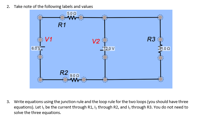 Solved 2. Take note of the following labels and values 3. | Chegg.com