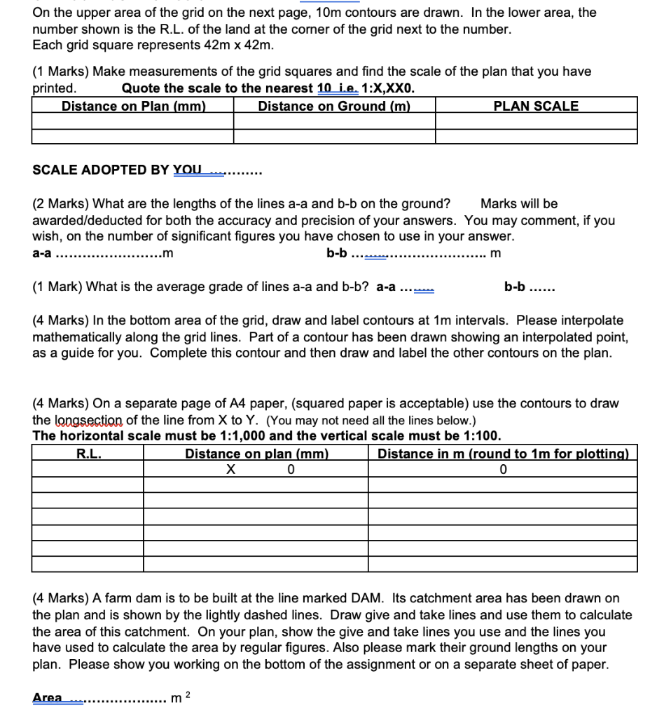 Solved RL Natural Surface RL Distance Scales: Horizontal | Chegg.com
