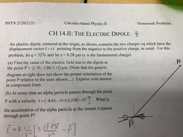 Solved Calculus-based Physics II PHYS 2120/2121 Homework | Chegg.com
