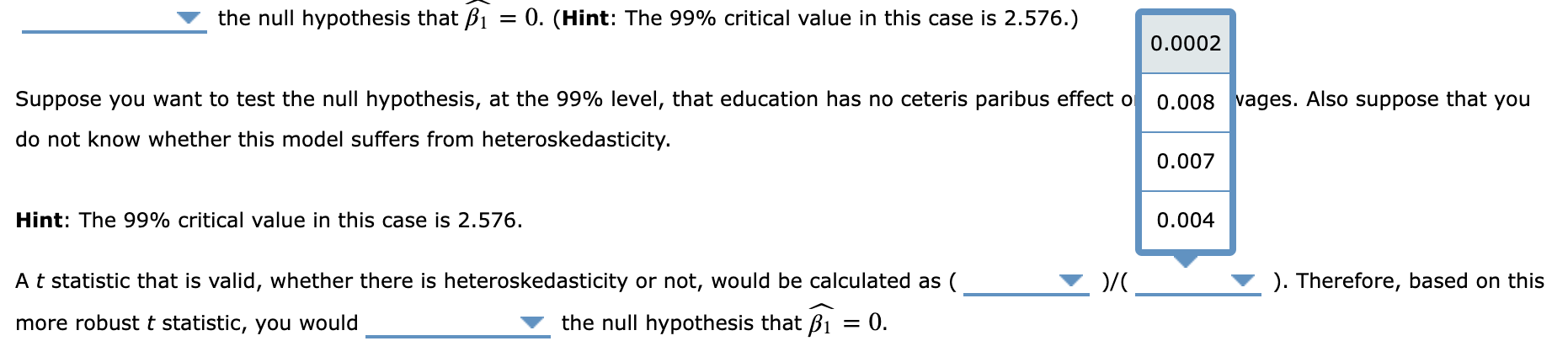 Solved Suppose you are estimating the following multiple | Chegg.com