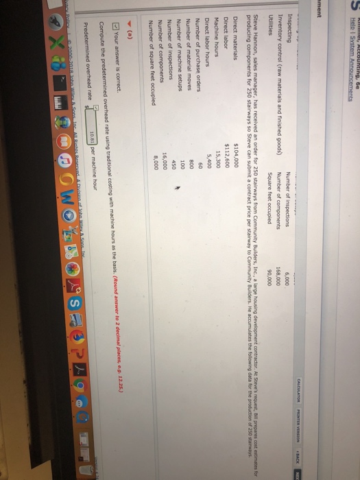 Solved ment Problem 17-3A (Part Level Submission) and | Chegg.com