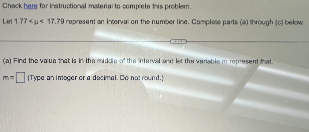 Solved Check here for instructional material to complete | Chegg.com