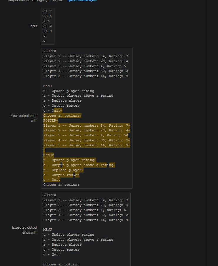 Solved I am struggling with a lab on zybooks (in java). I | Chegg.com