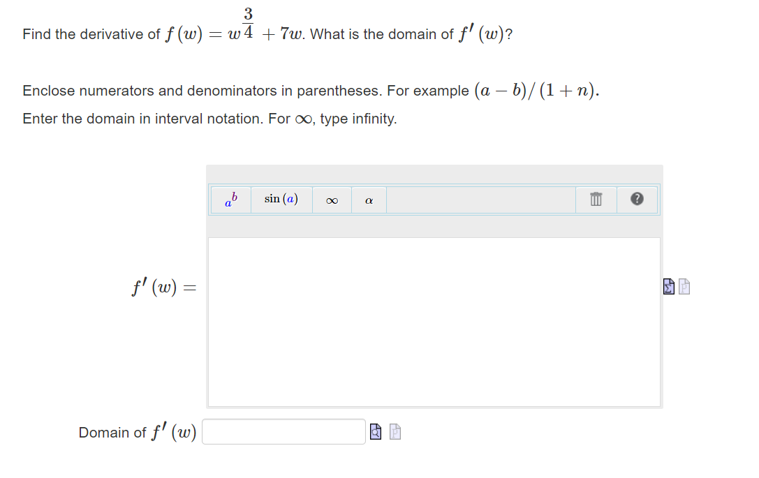 Solved Enclose numerators and denominators in parentheses. | Chegg.com